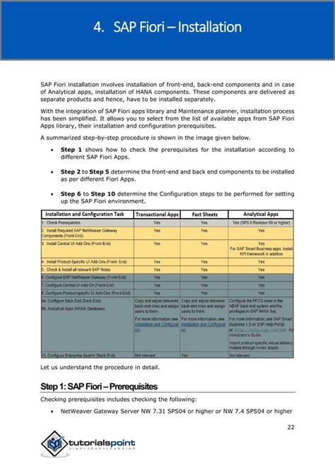 Sap Fiori Tutorial Pdf