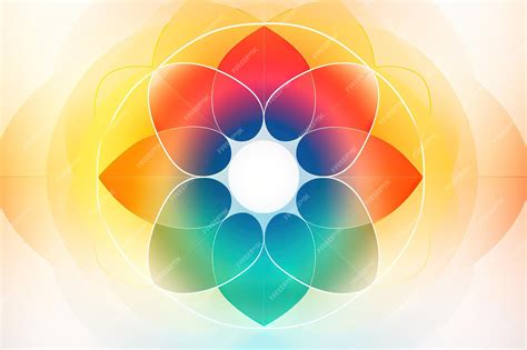 Des Cercles Géométriques Minimaux Et Des Triangles Fond Abstrait Techno