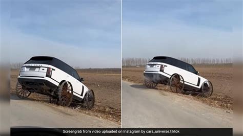 Range Rover Car With Wheels Of Autorickshaw Video Goes Viral On The