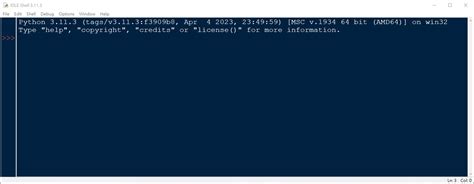 Python 初學者利器 Idle