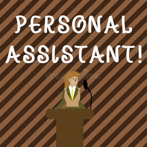 Handwriting Text Writing Personal Assistant Concept Meaning