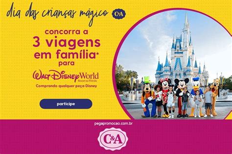 Promoção C A Disney Dia das Crianças