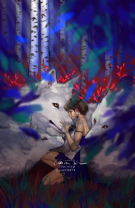 Mononoke Hime Princess Mononoke Image By Pixiv Id 1162400 3539633
