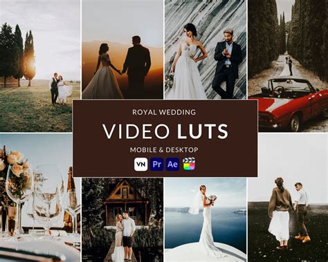 42 Royal Wedding Video Luts Final Cut Pro Lut Film Luts Luts Video