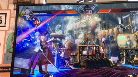 Blazblue Cross Tag Battlegamestop Demo Yu Narukami Combos Youtube