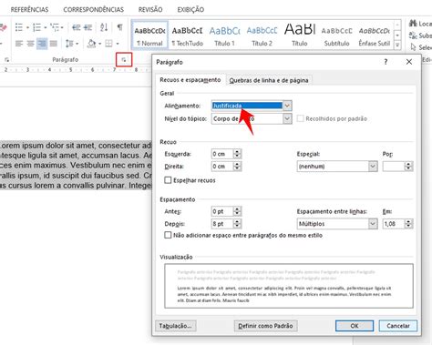 Como Alinhar Um Texto No Word Riset