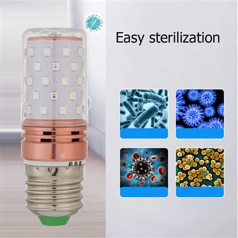 E27 60 Led Uvc Germicidal Corn Lamp Kill Bacteria Grandado
