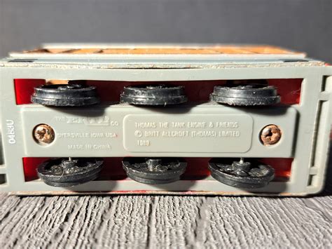 Toby 7 Thomas Train Tank Engine Railway Ertl 1989 Vintage Diecast Toby