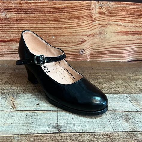 Folklorico Dance Shoes For Women Heels Black Tacones Negros Etsy