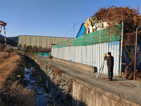 거제시 서리소하천 외 1개소 정비사업 착공
