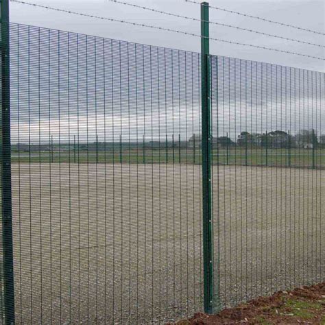 358 Anti Corrosion High Security Fence For Military Prison Use Metal