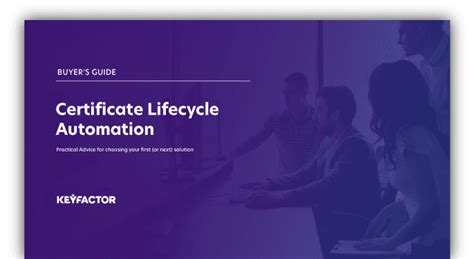 Buyers Guide Ssl Certificate Management And Automation Keyfactor
