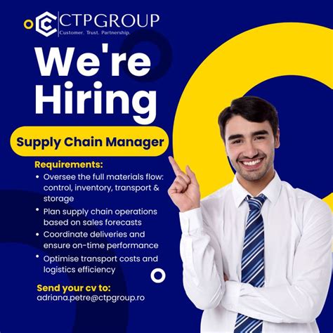 Ctp Group Recrutează Pentru Clientul Sau Companie Multinationala Din Sectorul Productiei