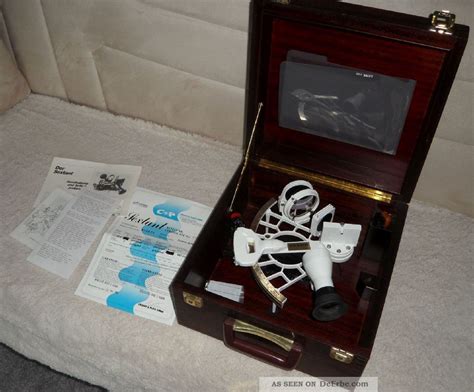 Weißer Vollsichtsextant Sextant Cassens And Plath Bobby Schenk