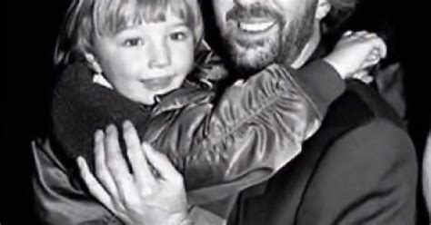 Conor Clapton With His Dad World Known Musician Eric Clapton
