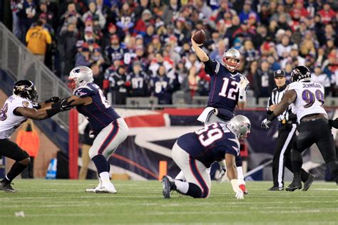 Tom Bradys 3rd Td Pass Seals New England Patriots Win Over Baltimore