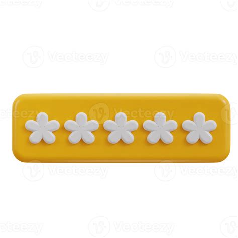 3d Security Password Icon 27853006 Png