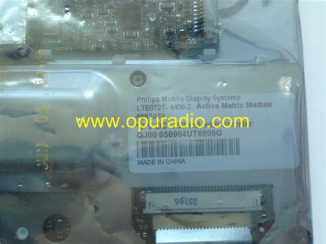 Philips Mobile Display LTE072T 050 LCD Monitor Active Matrix Module Screen Volvo Regal S80