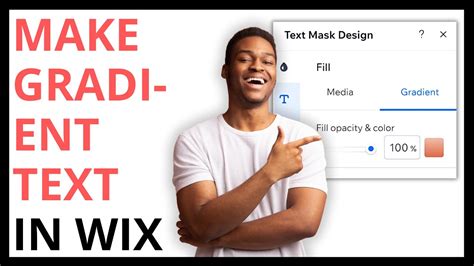how to make gradient text in wix [quick guide] youtube