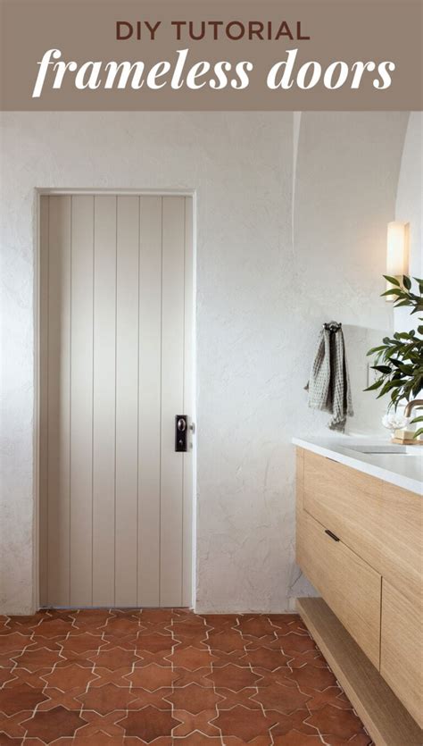 Diy Frameless Doors Jenna Sue Design