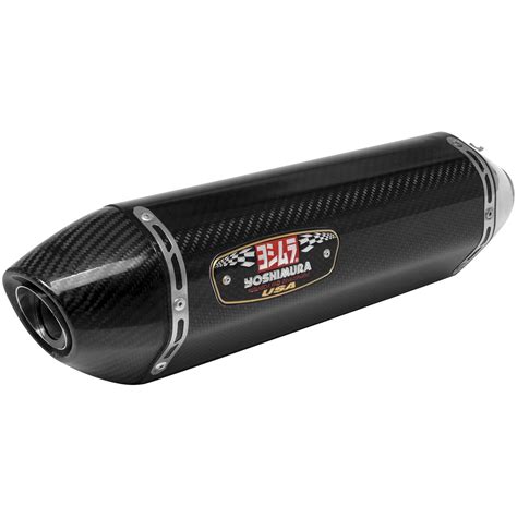 Yoshimura 196580 R 77 Full Exhaust System Carbon Sleeve And End Cap