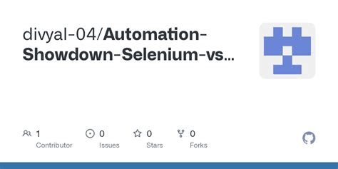 Releases · Divyal 04automation Showdown Selenium Vs Playwright Speed