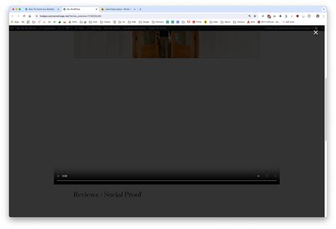 No Bug Lightbox Video In Slider Element Does Not Load Bugs Bricks Community Forum
