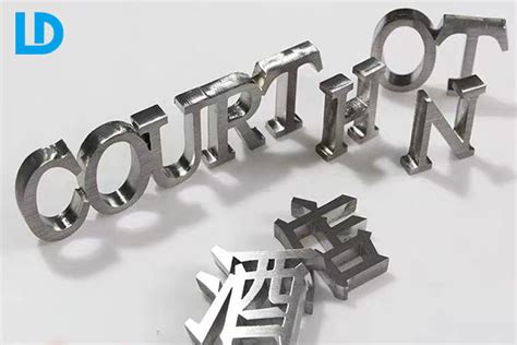 Stainless Steel Logo Manufacturer Custom Metal Signs