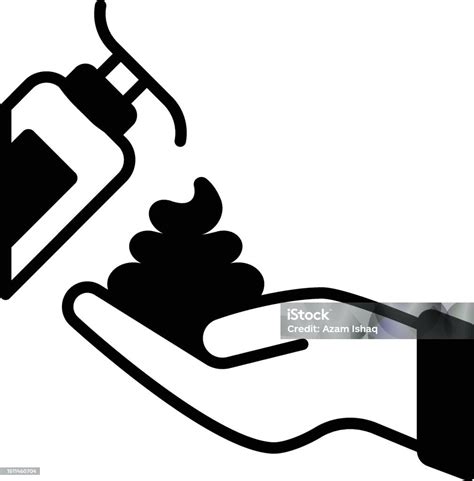 손 살균 비누 개념 소독제 및 살균제 병 벡터 아이콘 디자인 하우스키핑 기호 사무실 관리인 기호 포터 또는 클렌저 장비 스톡 일러스트레이션 가축에 대한 스톡 벡터 아트 및