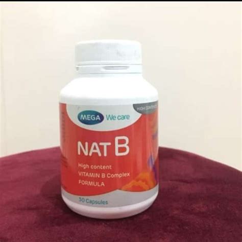 Promo Nat B Isi 30 Tablet Mega We Care Diskon 33 Di Seller Bumi Living Store Meruya Selatan