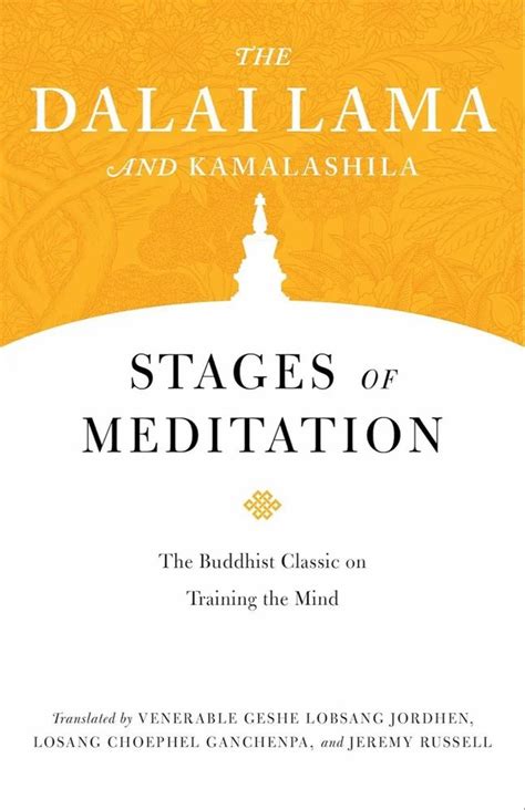 Stages Of Meditation The Buddhist Classic On Training The Mind Paperback Book At Rs 695 Piece