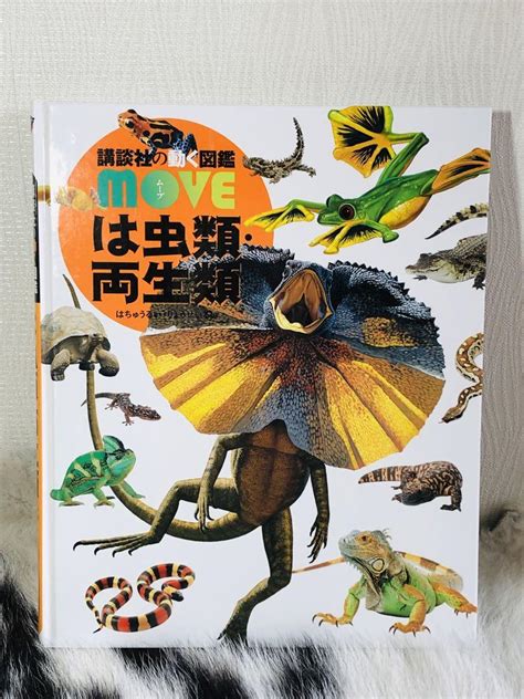 講談社の動く図鑑 Move ムーブ は虫類・両生類 爬虫類 メルカリ
