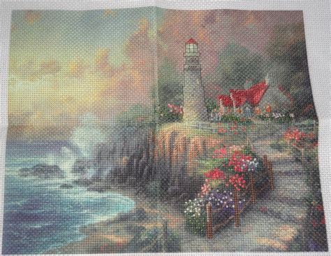 1000 Images About Thomas Kinkade Cross Stitch On Pinterest Disney