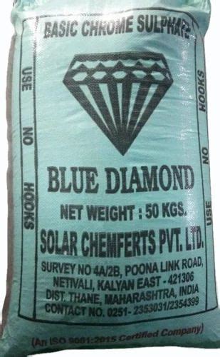 Leather Tanning Basic Chromium Sulphate Industrial Chemicals Purity