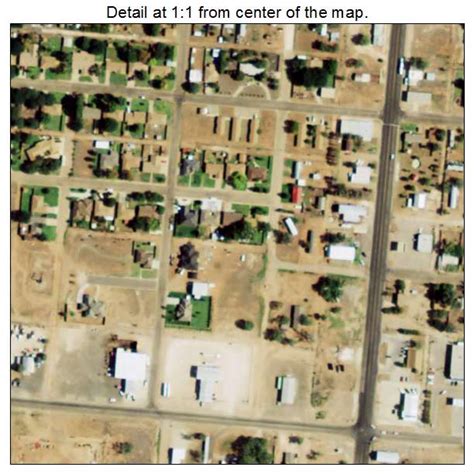 Aerial Photography Map Of Sundown Tx Texas