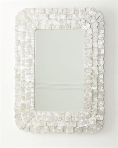 Neiman Marcus Ruffle Wall Mirror Horchow