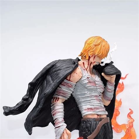 One Piece Gk Vinsmoke Sanji Action Figure Model 28cm Pvc One Piece