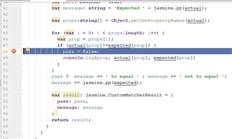 Google Chrome Devtools Debugging Karma Jasmine Tests With Angular 2