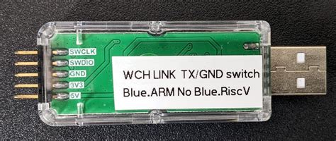 建议wch Link把简要使用信息印到背后的空白区域上 沁恒微电子社区