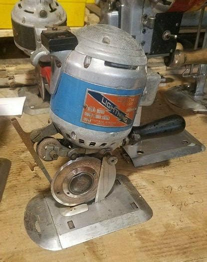 Used Eastman Class 355 Lighting Cloth Knife Cutter Fabric Leather
