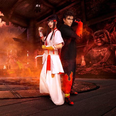 Tekken 7 Kazumi And Jin Cosplay By Marthcosplayart On Deviantart