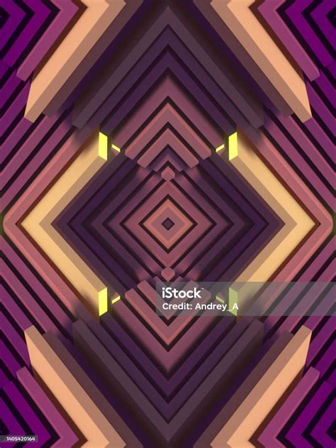 추상적 인 Kaleidoscopic 배경 3d 렌더링 트렌디 한 커버 디자인 미래 지향적 인 기술 디지털 일러스트 레이 션 0