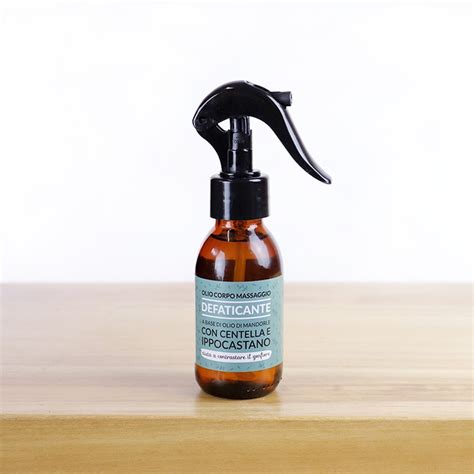 Olio Da Massaggio Defaticante Con Vuoto A Rendere Antigonfiore