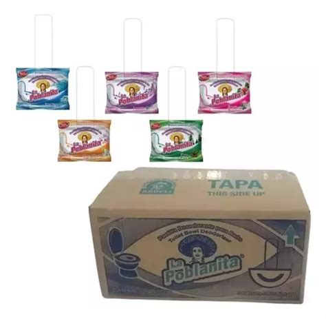 Pastilla Media Luna Desodorante Wc Caja 50p La Poblanita 70g Mercadolibre