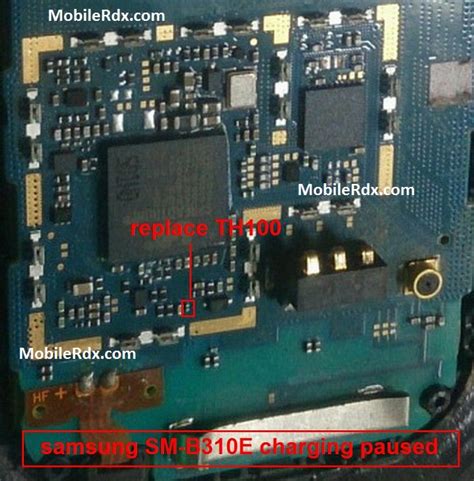 Samsung B310e Charging Paused Problem Repair Solution