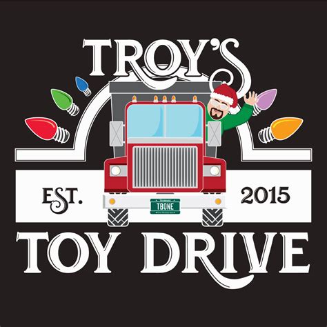 Troys Toy Drive Custom Ink Fundraising