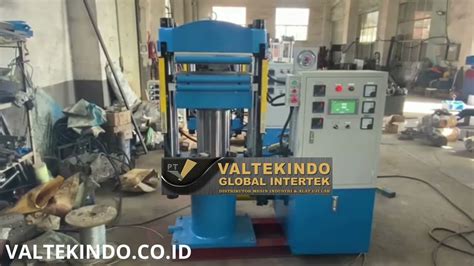 Automatic Rubber Vulcanizer Hot Press Youtube