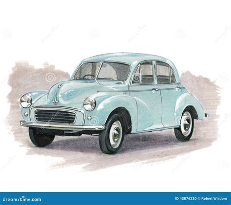 20 Morris Minor Drawing TaneshaAddy