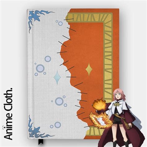 Jual Buku Fana Grimoire Mars Fana Black Clover Anime Notebook Custom