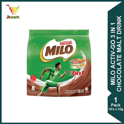 Nestl Milo Activ Go In Chocolate Malt Drink S X G Kl Selangor Delivery Only